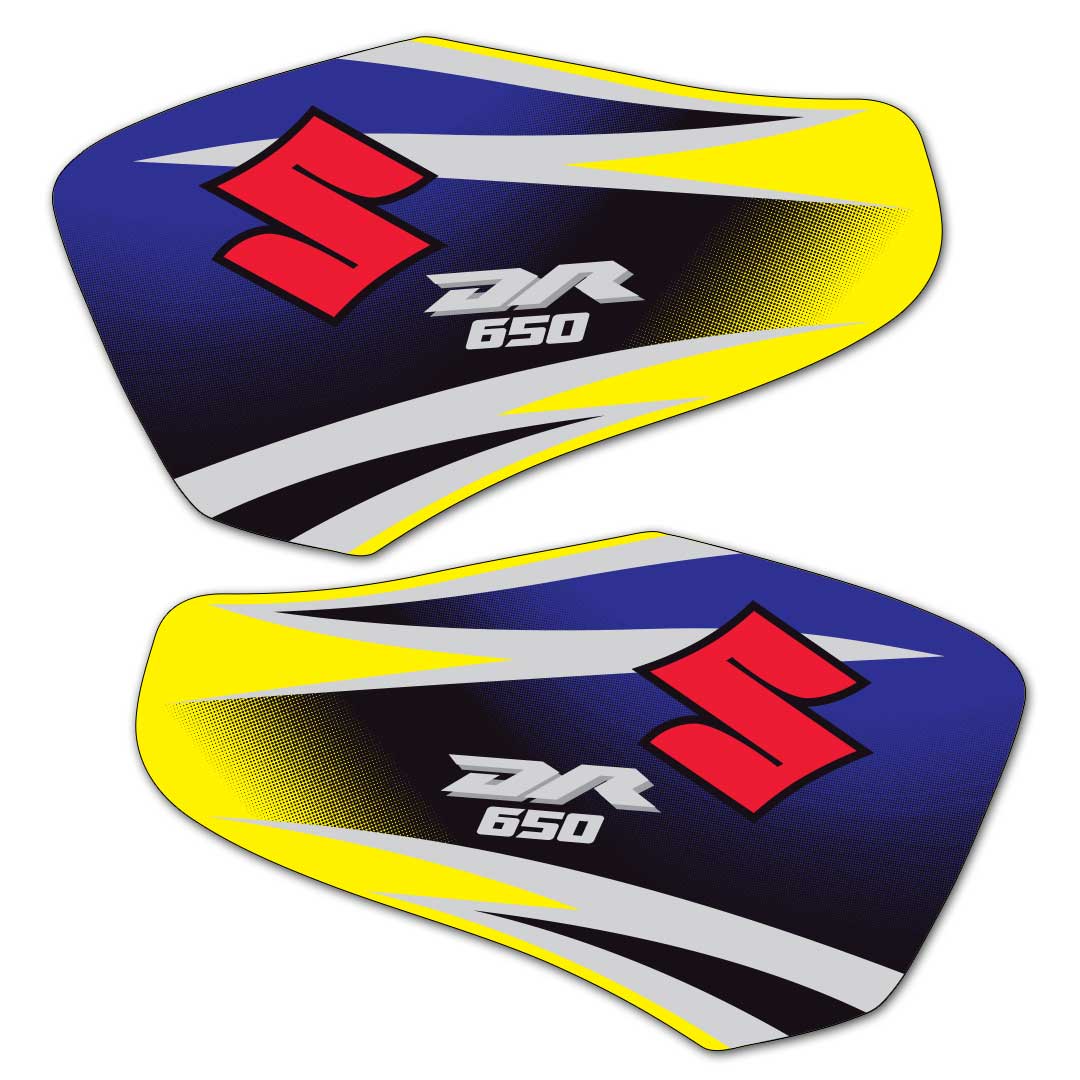 Suzuki DR650 2007 yellow - Koarse
